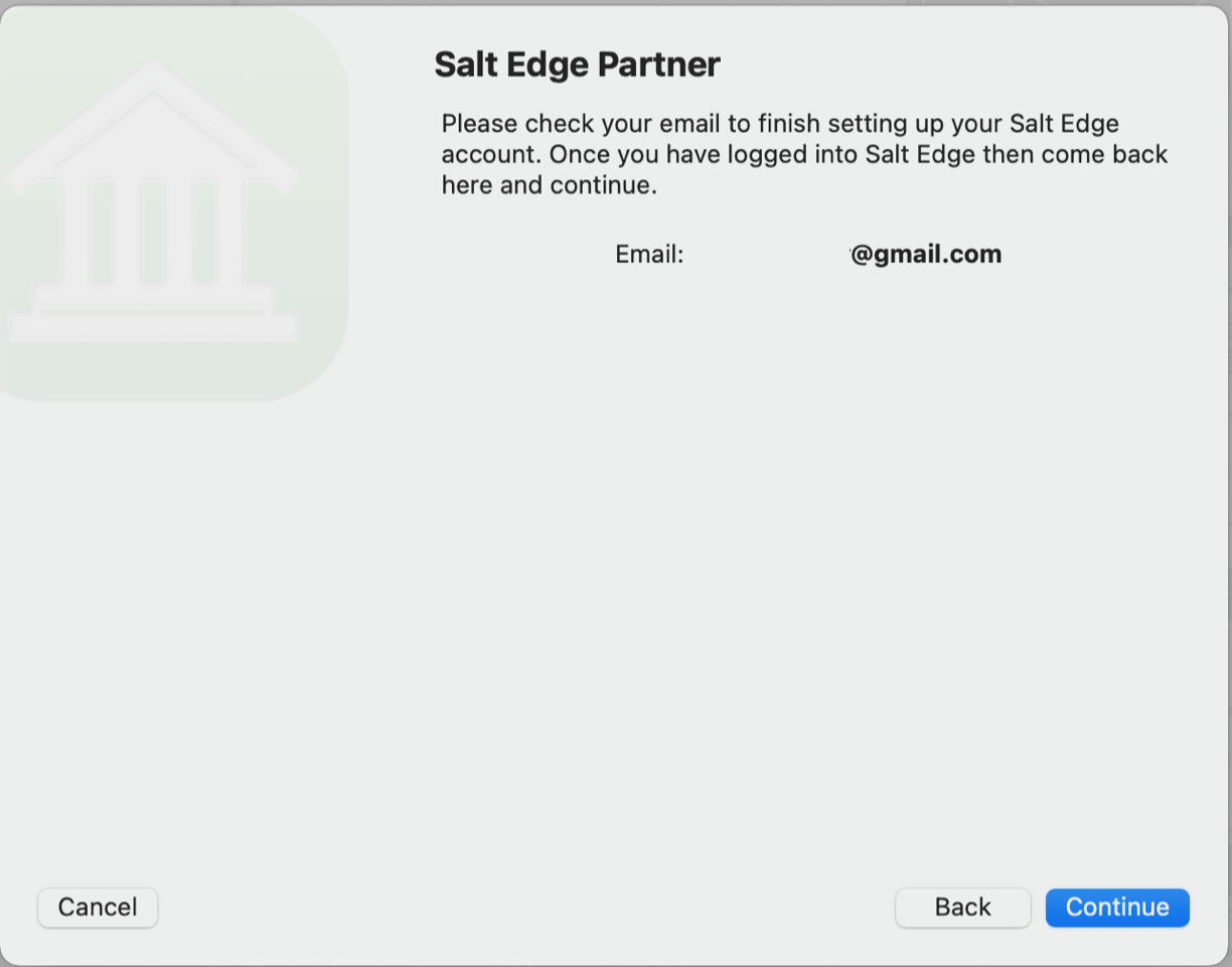 How to create a Salt Edge account and connect to a UK or EU bank ...